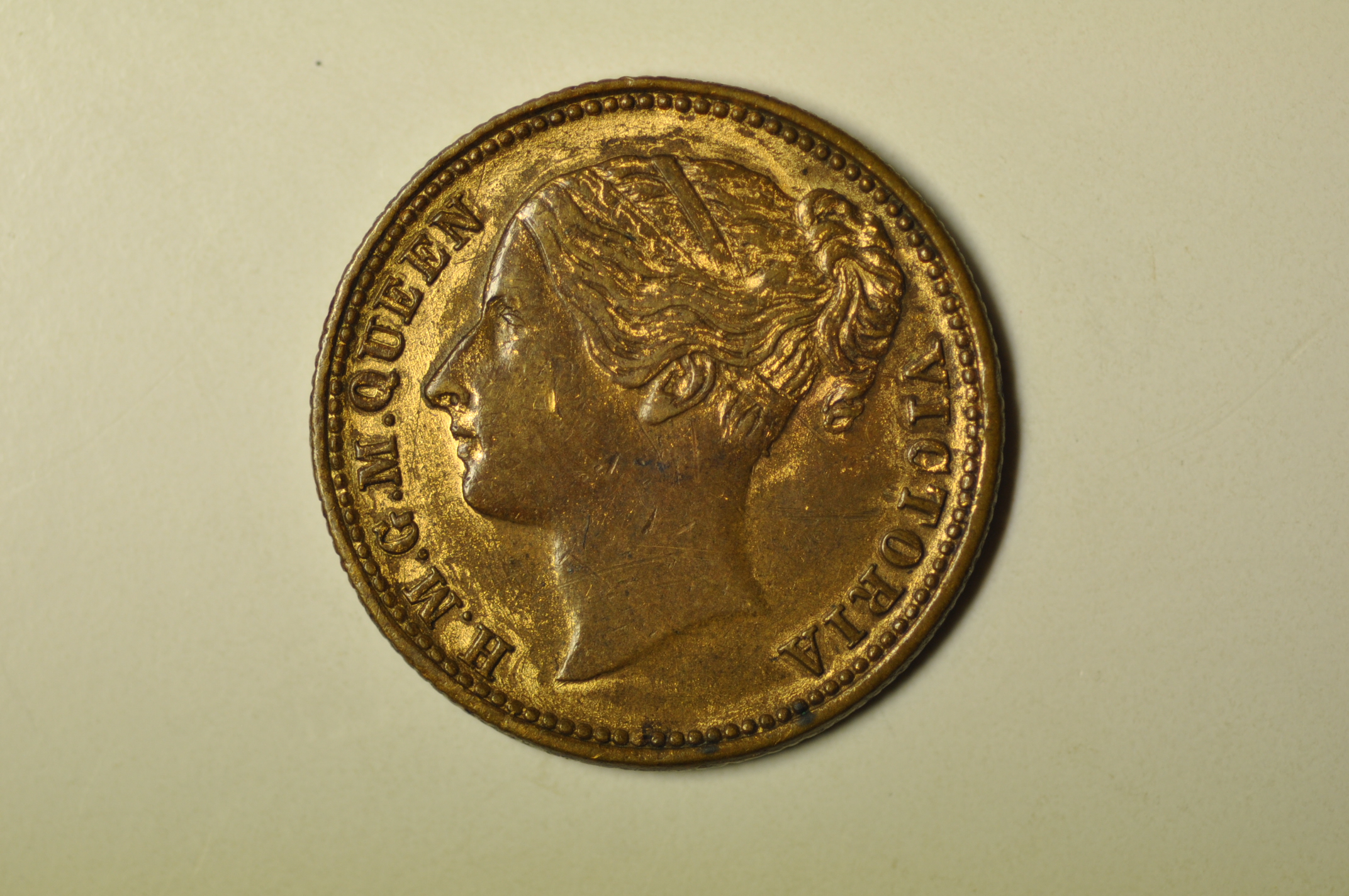 Great Britain; Victoria Token - The Exhibition Building nd-1800's