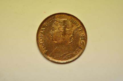 Great Britain; Farthing 1884 UNC | European Coins