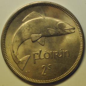 Ireland; Florin 1963 UNC | European Coins
