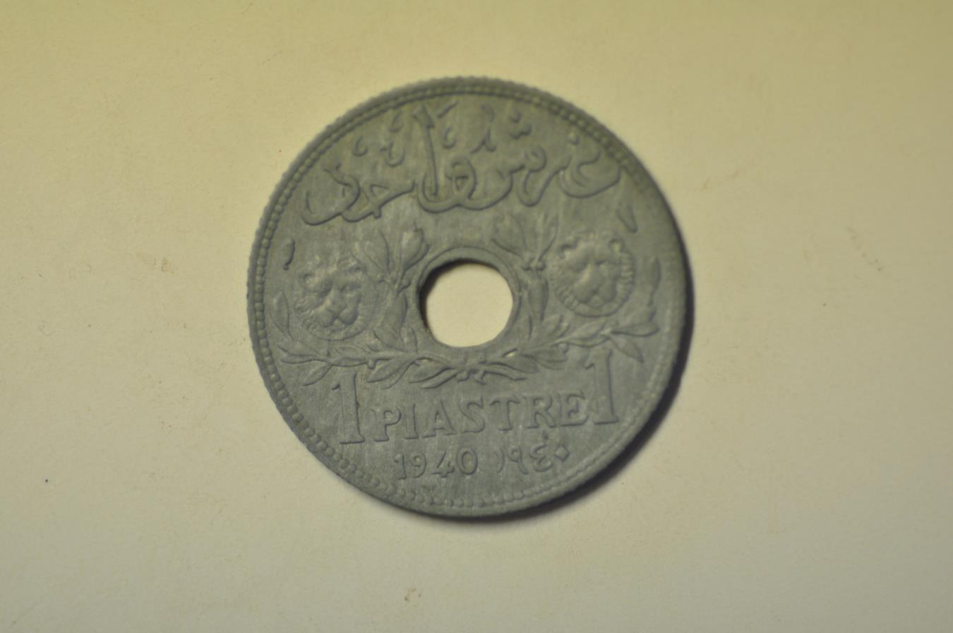 Lebanon; Piastre 1940 | Asian and Middle Eastern Coins