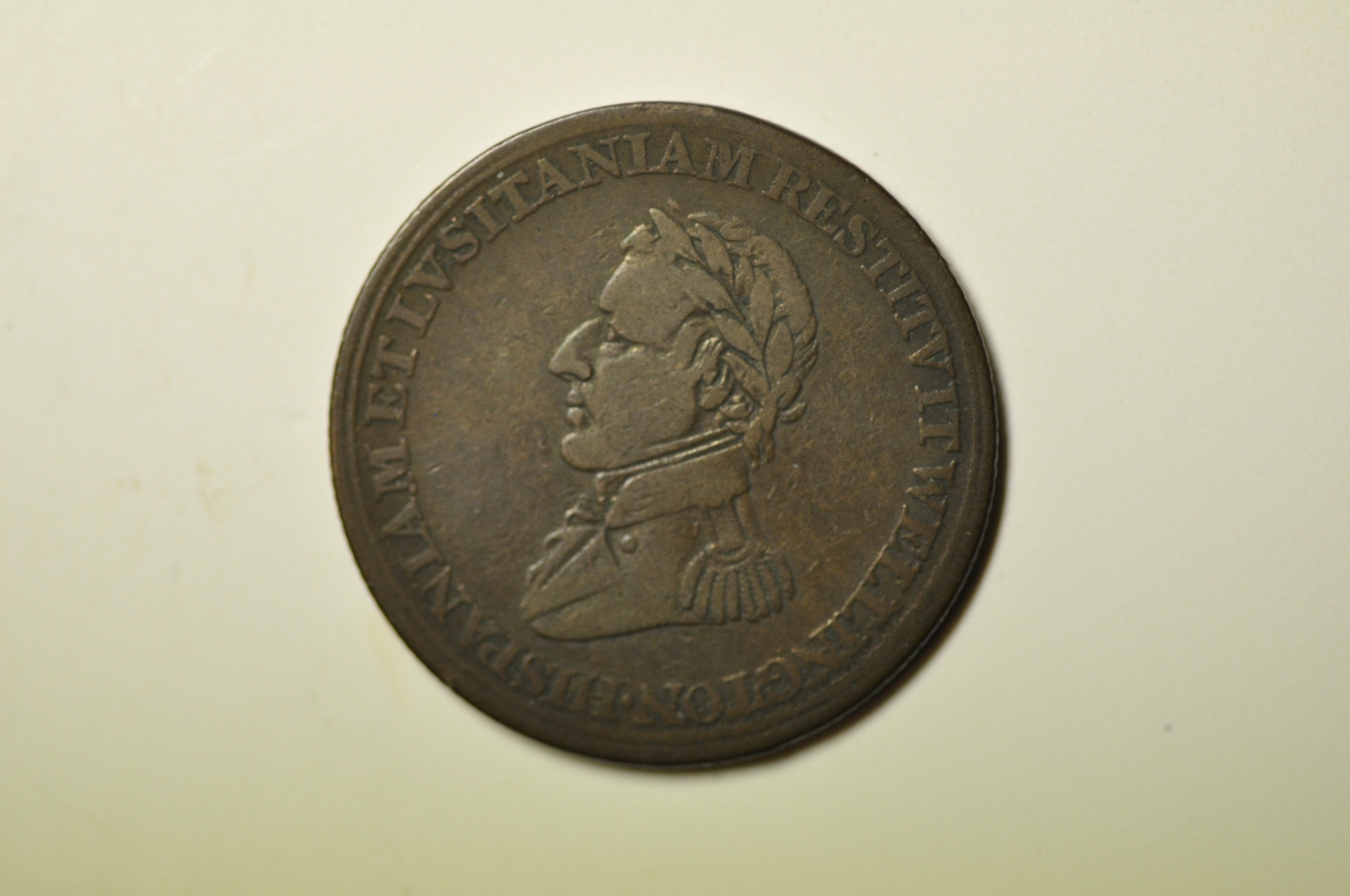 Great Britain; Wellington Half Penny Token 1812 | European Coins