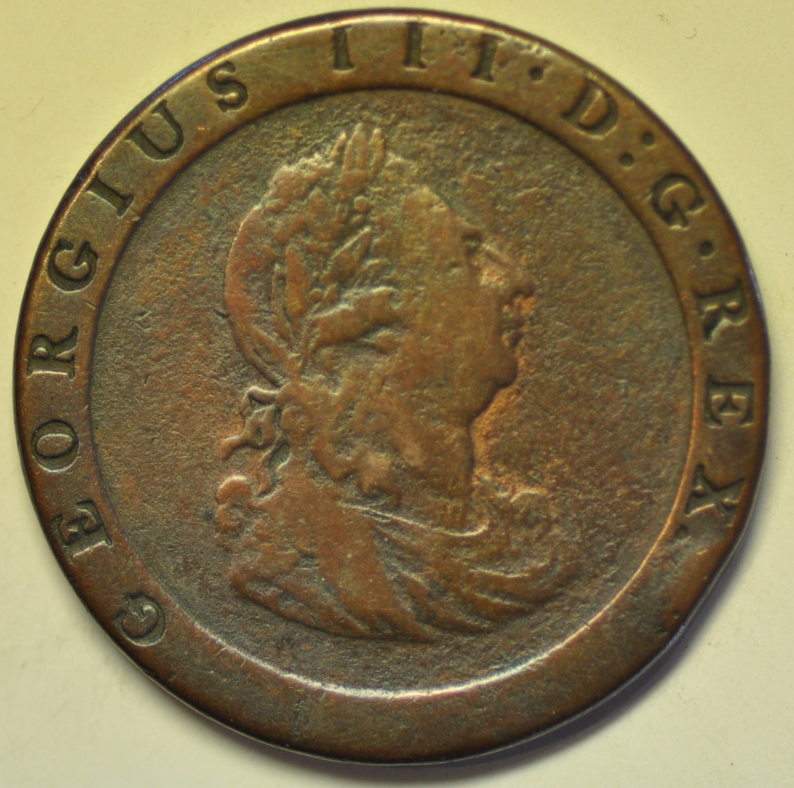 Great Britain Copper Penny 1797 | European Coins