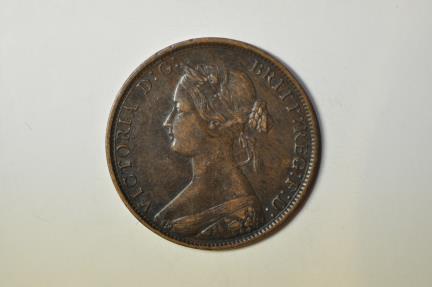 Great Britain; 1/2 Penny 1861 | European Coins