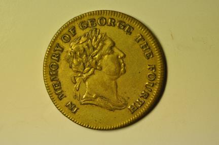 Great Britain; Medal in Memory of George IV 1830 | European Coins