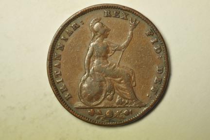 Great Britain; Farthing 1837 | European Coins