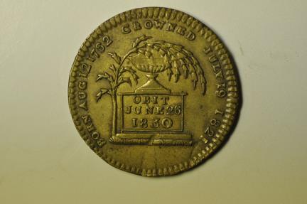 Great Britain; Medal in Memory of George IV 1830 | European Coins