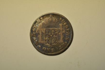 Mexico; Silver 1/2 Real 1808 Mo TH | North & Central American and ...