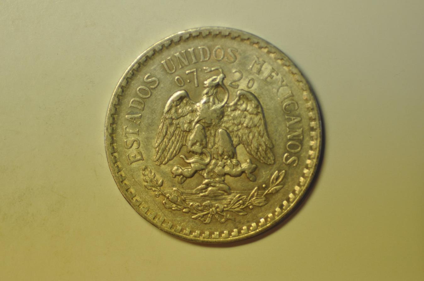 Mexico; Silver Peso 1925 | North & Central American and Caribbean Coins