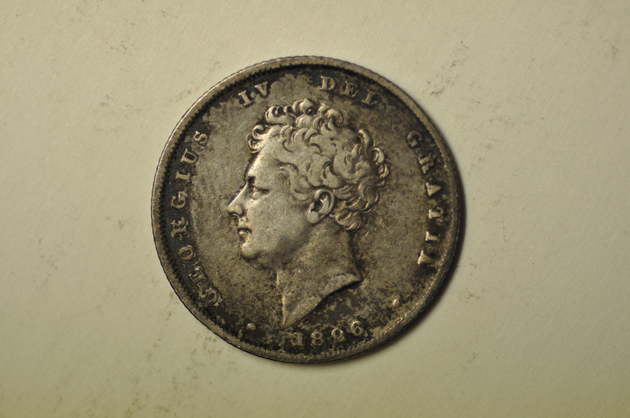 Great Britain; Silver Shilling 1826 | European Coins