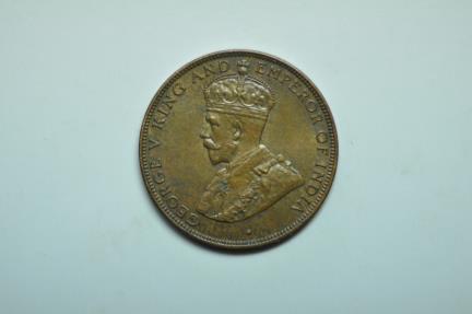 Hong Kong; Cent 1933 | Asian and Middle Eastern Coins