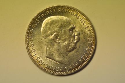 Austria; Silver Corona 1915 UNC | European Coins