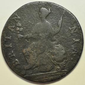 Great Britain Copper 1/2 Penny 1770 - 1775 | European Coins