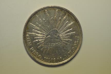 Mexico; Silver Peso 1901 Mo AM | North & Central American and Caribbean ...