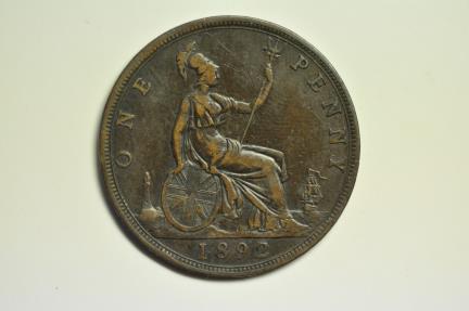 Great Britain; Penny 1892 | European Coins