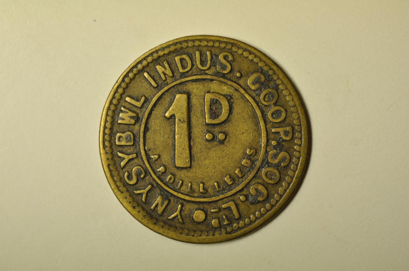 Wales Co-Op Token Penny no date | European Coins
