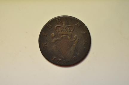 Ireland; 1/2 Penny 1781 | European Coins