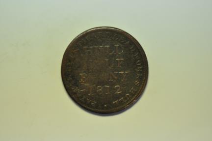 Great Britain; Hull Yorkshire Half Penny Token 1812 | European Coins
