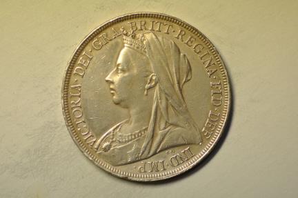 Great Britain; Silver Crown 1897 LX | European Coins