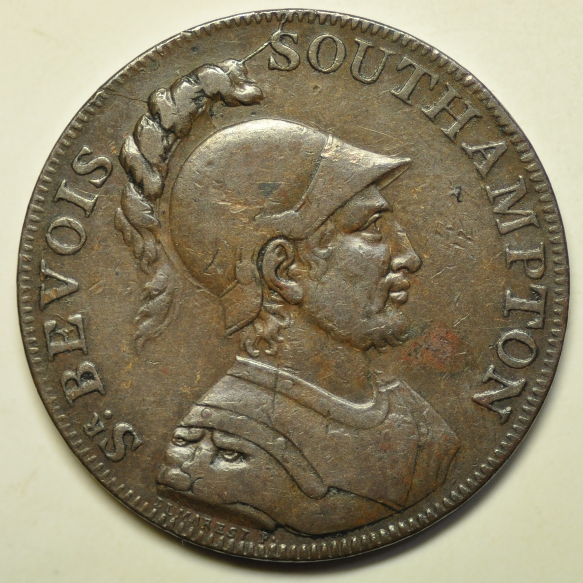Great Britain Southampton Halfpenny Token 1791 | European Coins