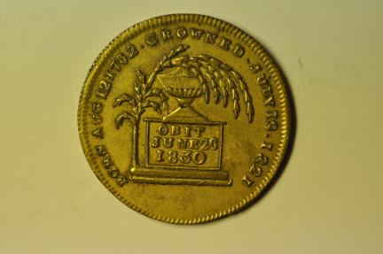 Great Britain; Medal in Memory of George IV 1830 | European Coins