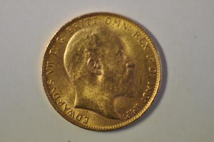 Great Britain; Gold Sovereign 1904 UNC | European Coins