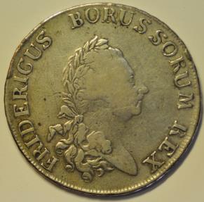 German States Prussia; Silver Thaler 1784 B | European Coins