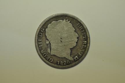 Great Britain; Silver Shilling 1820 | European Coins