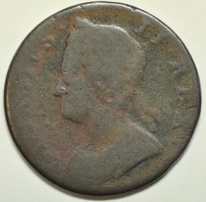 Great Britain Copper 1/2 Penny 1749 | European Coins