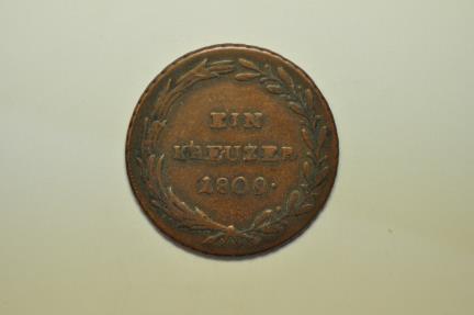 Austria Tyrol - Insurrection Coinage; Ein (1) Kreuzer 1809 Issuer ...