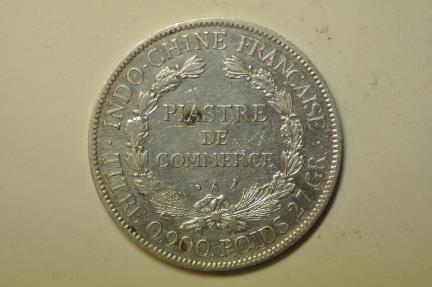 French Indo-China; Silver Crown - Piastre 1908-A | Asian and Middle ...