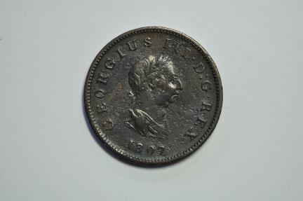 Great Britain; Half Penny 1807 | European Coins