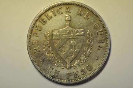Cuba; Silver Crown - Peso 1916 | North & Central American and Caribbean ...