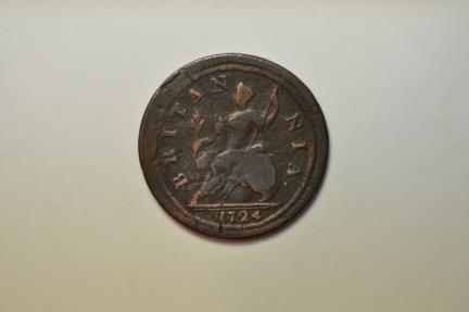 Great Britain; 1/2 Penny 1724 | European Coins