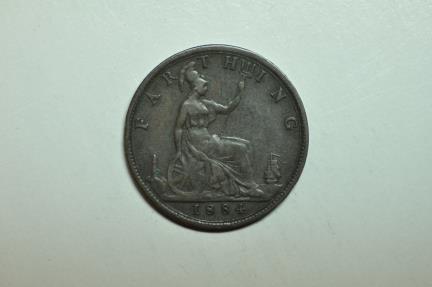 Great Britain; Farthing 1884 | European Coins