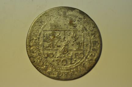 Poland; Silver 30 Groszy - Tympf 1666-AT | European Coins