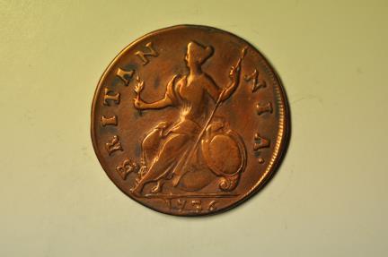 Great Britain; 1/2 Penny 1736 | European Coins