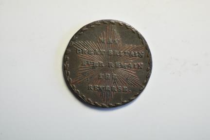 Great Britain; Middleser Political Half Penny Token 1794 | European Coins
