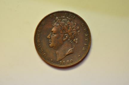 Great Britain; Farthing 1830 | European Coins