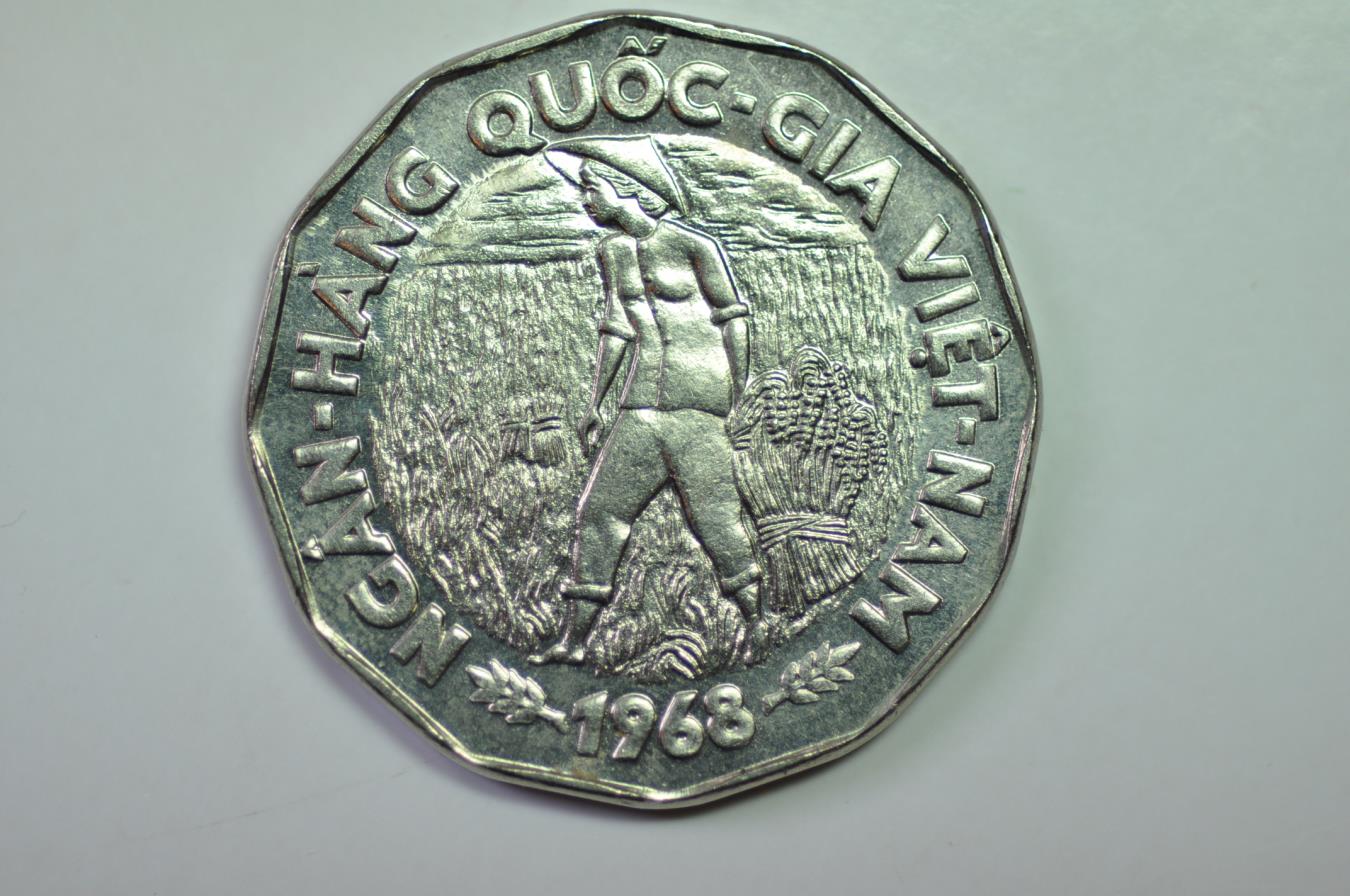 State of South Vietnam; 20 Dong 1968 | Asian and Middle Eastern Coins