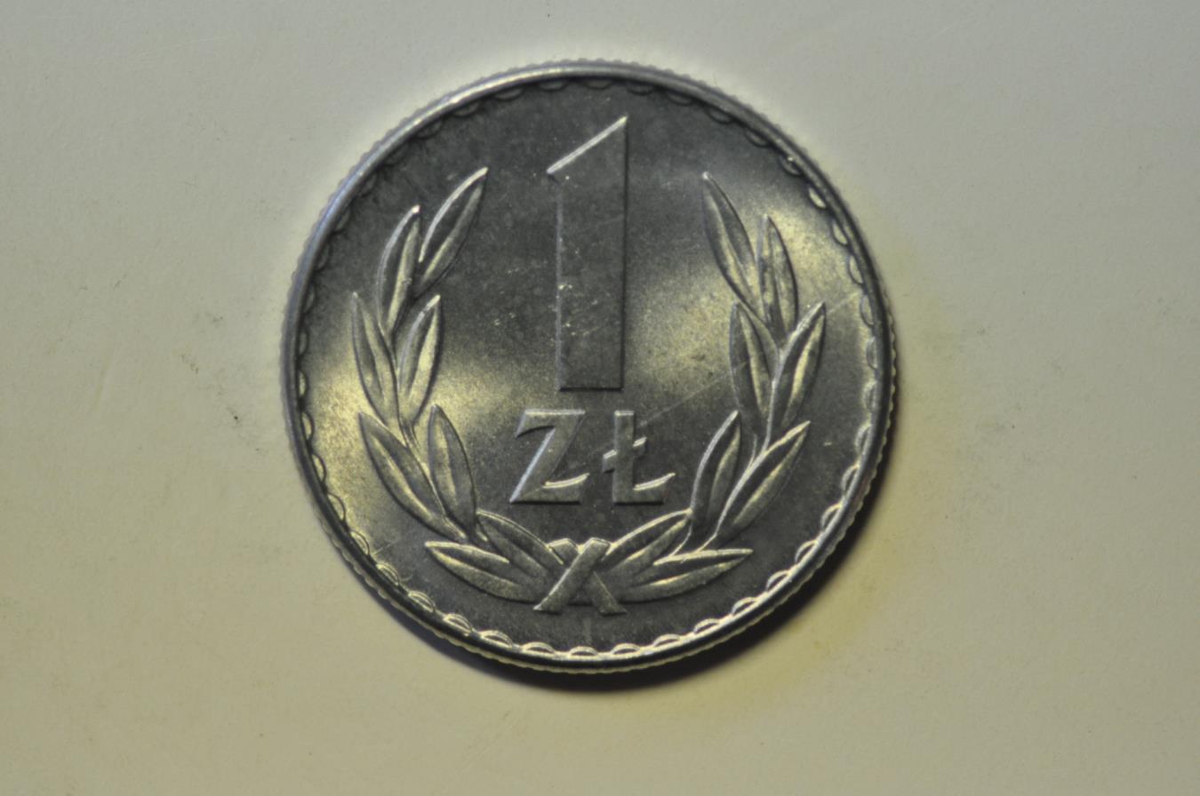 Poland; 1 Zloty 1949 - 1 Year Type ! UNC Rare in High Grade