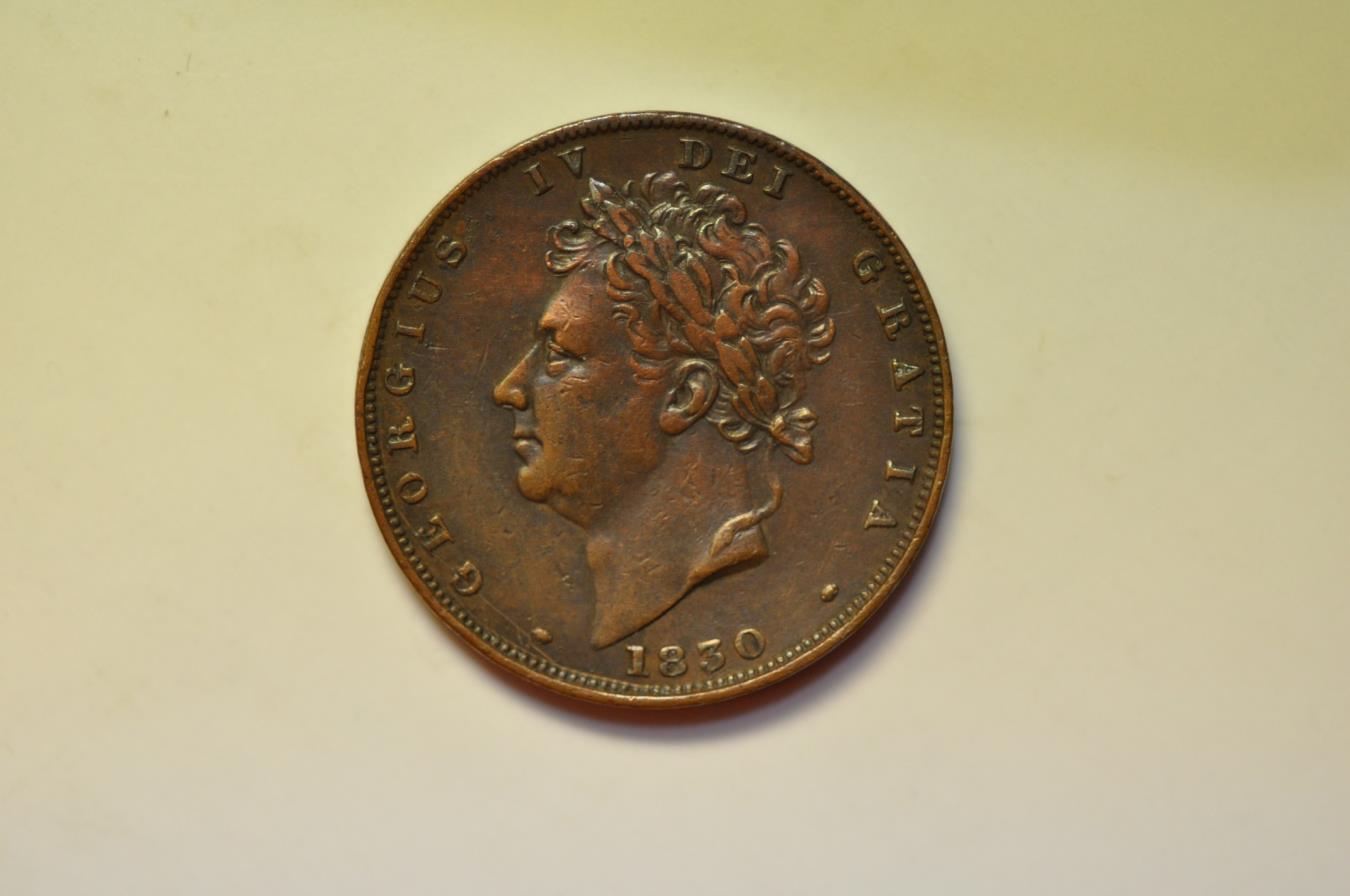 Great Britain; Farthing 1830 | European Coins
