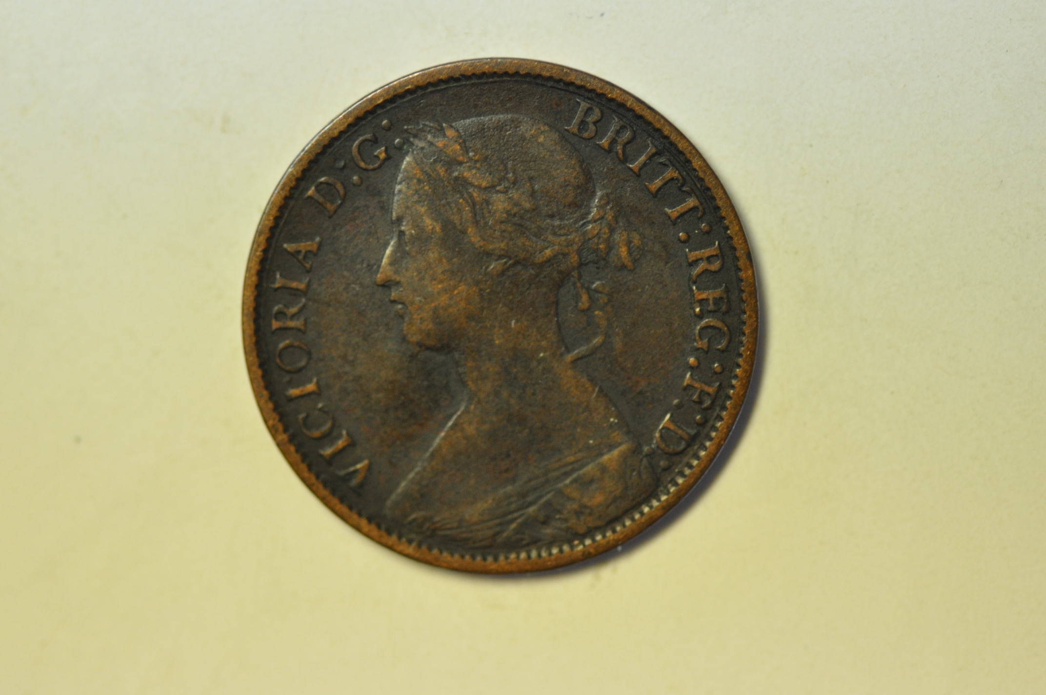 Great Britain; Farthing 1866 | European Coins