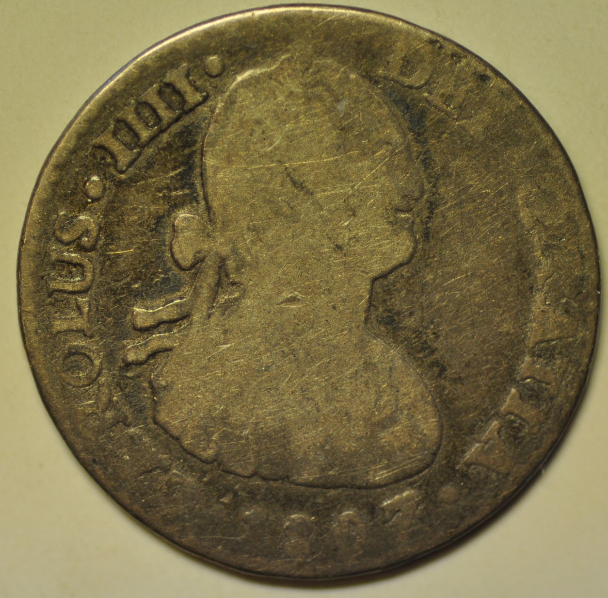 Mexico; Silver Real 1807 Mo TH | North & Central American and Caribbean ...