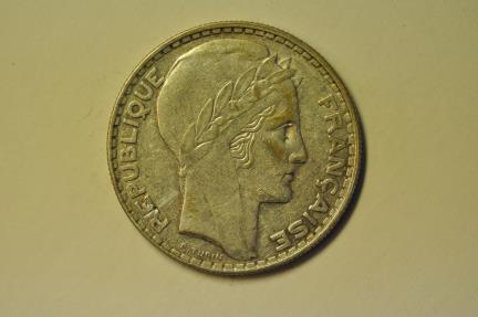 France; Silver 20 Francs 1929 | European Coins