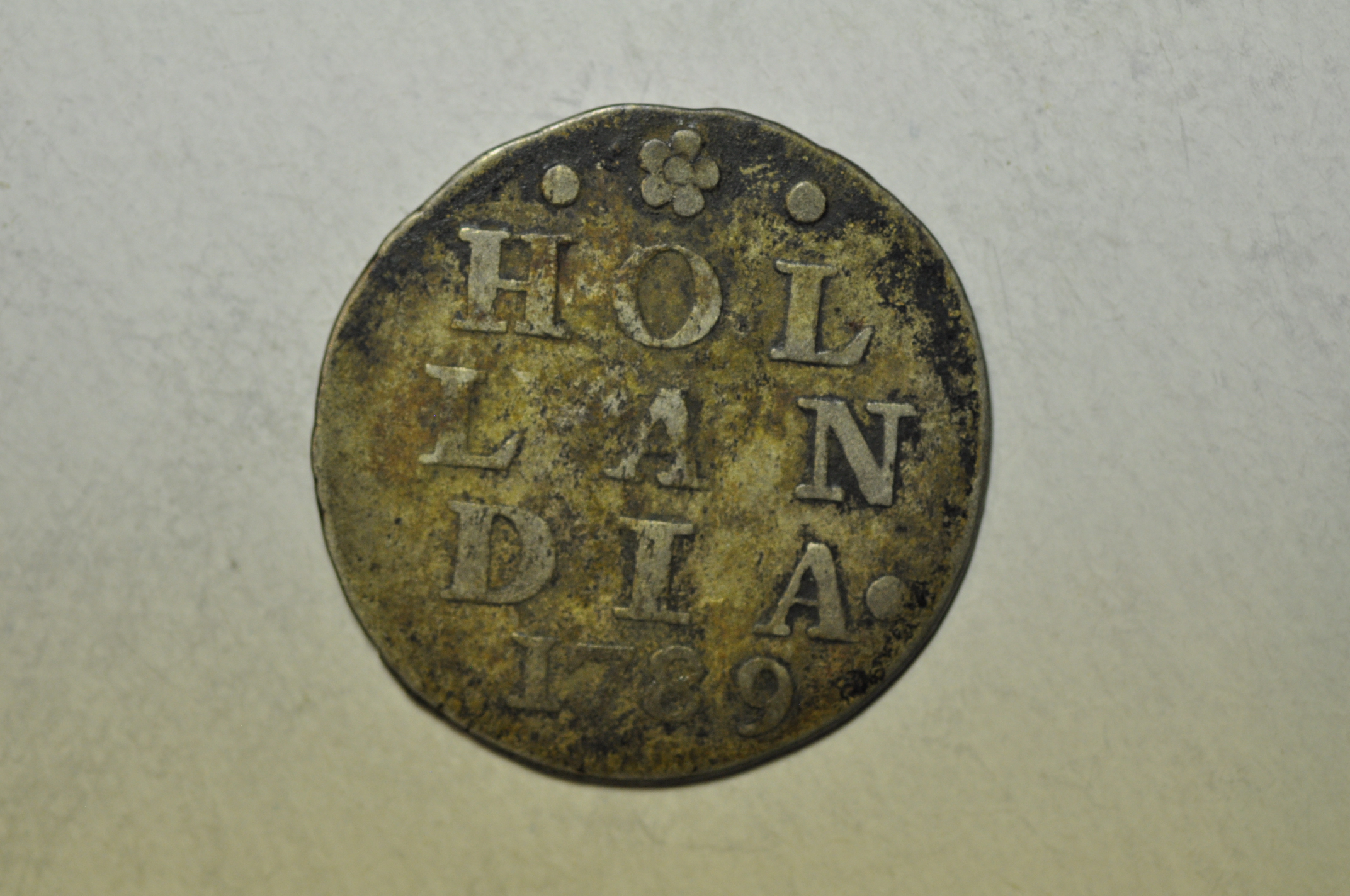 Netherlands - Holland; Silver 2 Stuivers 1789 | European Coins