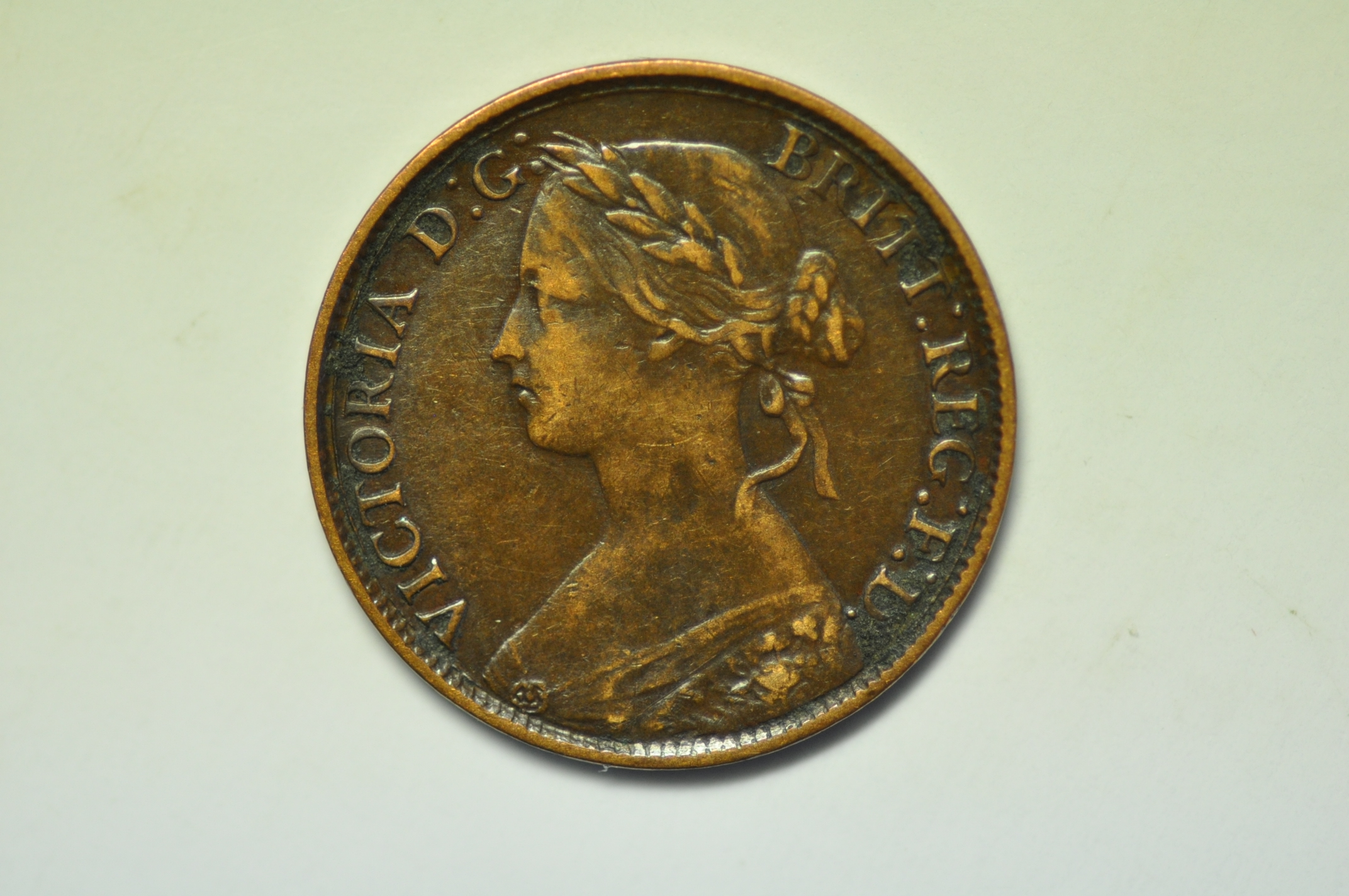 Great Britain; Farthing 1860 | European Coins