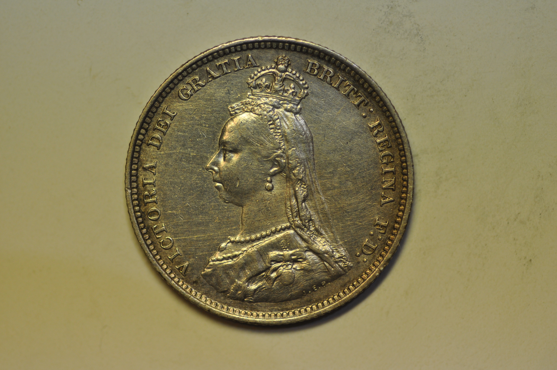 Great Britain; Silver Shilling 1887 | European Coins