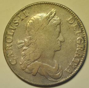 Great Britain Silver Crown 1663 | European Coins