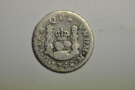 Mexico; Silver Real 1746- Mo M Pillar | North & Central American and ...