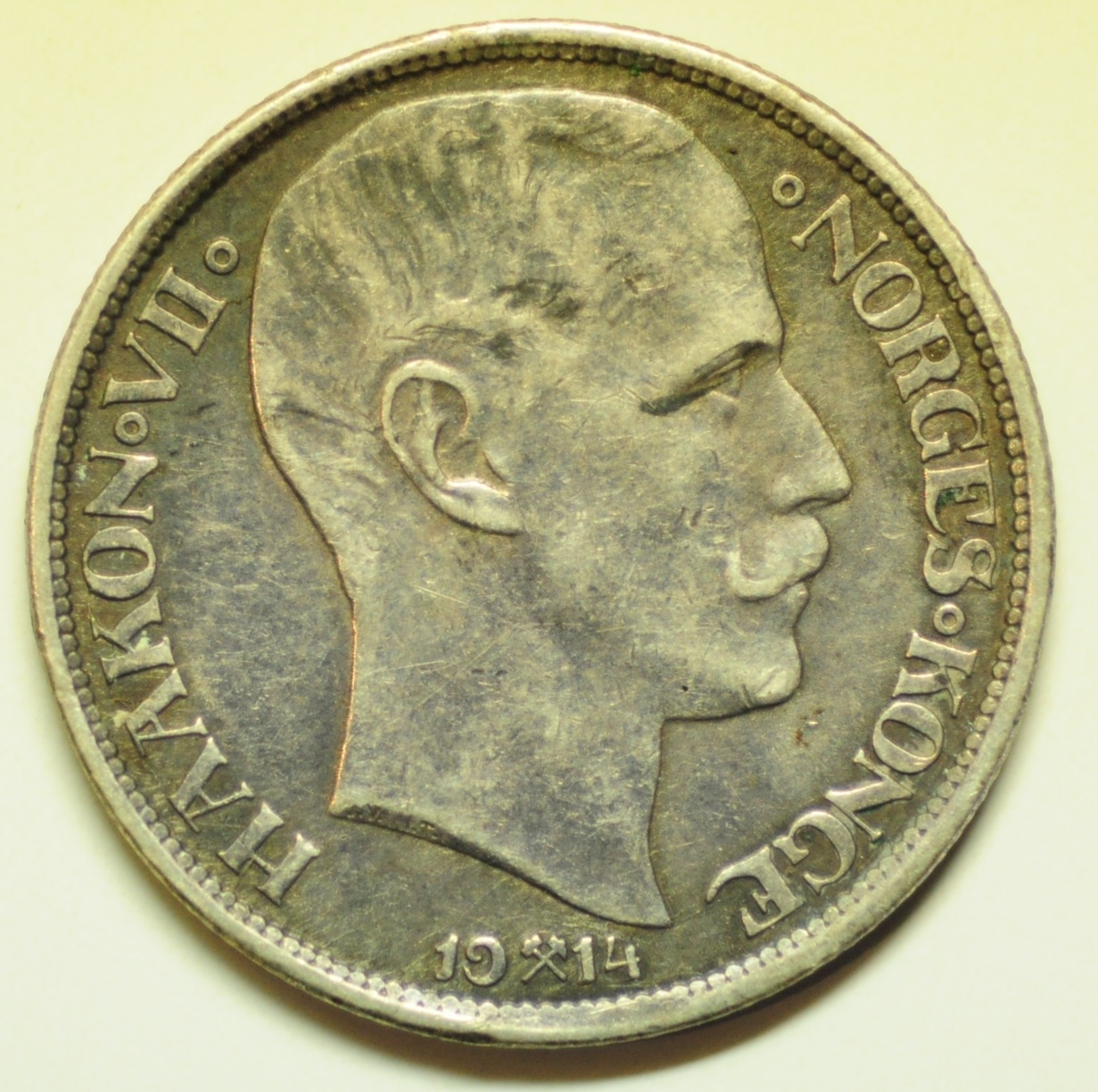 Norway Silver Krone 1914 | European Coins